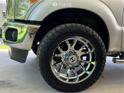 2016 Ford F-250 Super Duty with 22x10 -25 Hostile Rage and 295/55R22 ...