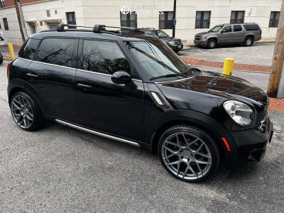 2015 Mini Cooper Countryman with 19x8.5 35 Aodhan Aff2 and 225/35R19 ...