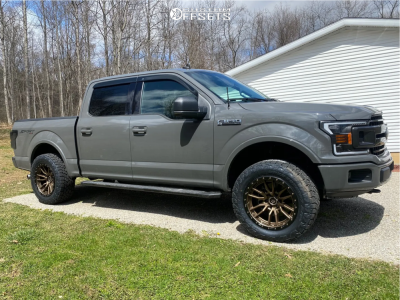 2020 Ford F-150 with 20x10 -18 Fuel Rebel and 295/55R20 Toyo Tires Open ...
