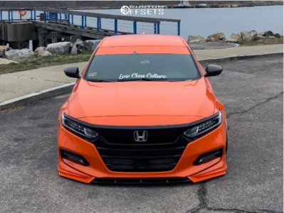 2020 Honda Accord with 19x10.5 22 Avant Garde F120 and 235/35R19 Toyo ...