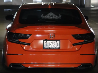 2020 Honda Accord with 19x10.5 22 Avant Garde F120 and 235/35R19 Toyo ...