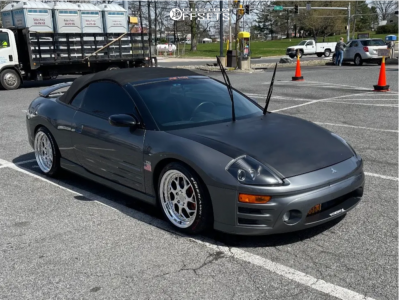 2003 Mitsubishi Eclipse with 18x8.5 35 Aodhan Ds01 and 215/45R18 ...