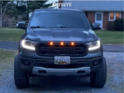 2019 Ford Ranger with 17x9 -12 Fuel Reaction and 265/70R17 Falken ...