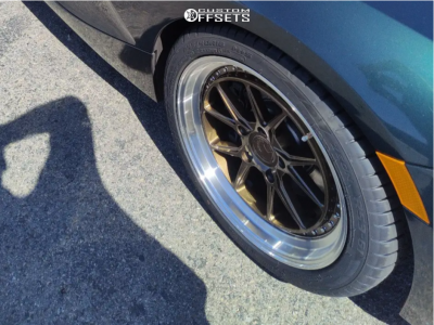 2007 BMW Z4 with 18x8.5 35 Aodhan DS08 and 245/40R18 Cooper Zeon RS3-G1 ...