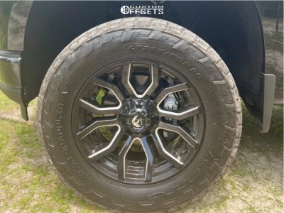 2022 Chevrolet Silverado 1500 with 20x10 -18 Fuel Rage and 295/60R20 ...