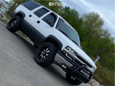 2005 Chevrolet Suburban 1500 with 20x9 0 Lonestar Gunslinger and 33/11 ...