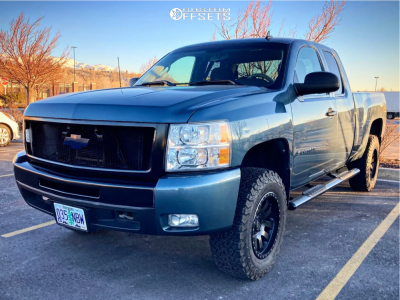 2011 Chevrolet Silverado 1500 with 18x9 Pro Comp Series 46 and 275 ...
