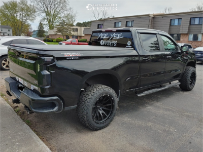 2021 Chevrolet Silverado 1500 with 20x12 -44 Anthem Off-Road Talon and ...