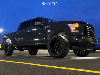 2016 Ford F-150 with 20x10 -25 Vision Rocker and 33/12.5R20 BFGoodrich ...