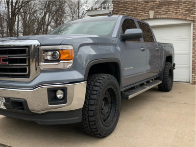 2015 GMC Sierra 1500 with 20x9.5 -18 Vision Tactical and 285/60R20 ...