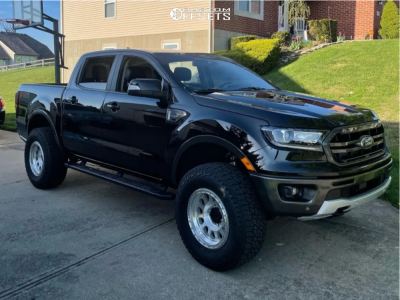 2019 Ford Ranger with 17x8.5 Method Mr315 and 285/70R17 Falken WildPeak ...