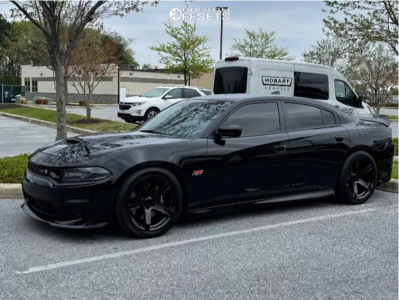 2019 Dodge Charger with 20x9.5 15 Factory Reproductions Fr77 and 275 ...