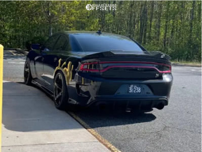 2019 Dodge Charger with 20x9.5 15 Factory Reproductions Fr77 and 275 ...