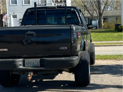 2007 Ford F-350 Super Duty with 20x12 -44 TIS 544C and 35/12.5R20 AMP ...