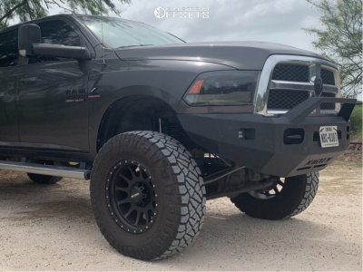 2016 Ram 2500 with 20x10 -24 Method Mr605 and 38/13.5R20 Nitto Ridge ...
