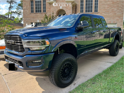 2021 Ram 2500 with 18x9 18 Method Mr315 and 37/12.5R18 Falken Wildpeak At3w and Suspension Lift ...