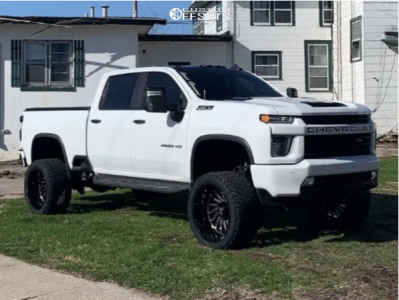 2021 Chevrolet Silverado 2500 HD Wheel Offset Super Aggressive 3"-5 ...