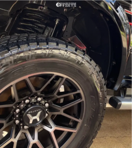 2014 Ram 2500 with 20x10 -18 Hartes Metal Offroad Crossbow and 35/12 ...