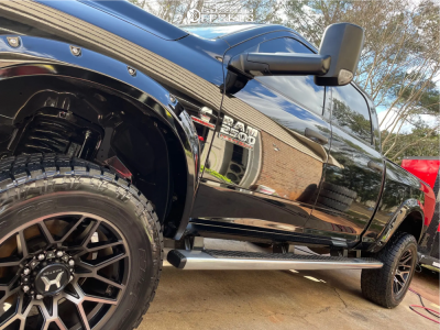 2014 Ram 2500 with 20x10 -18 Hartes Metal Offroad Crossbow and 35/12 ...