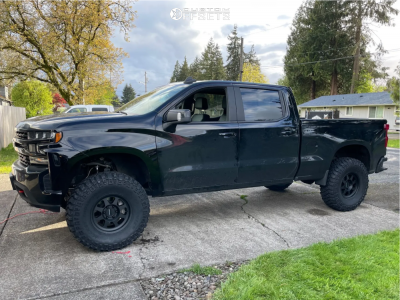 2020 Chevrolet Silverado 1500 with 17x8.5 0 Method Grid and 37/12.5R17 ...
