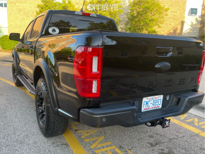 2019 Ford Ranger with 17x9 20 Fuel Vapor and 285/70R17 BFGoodrich All ...