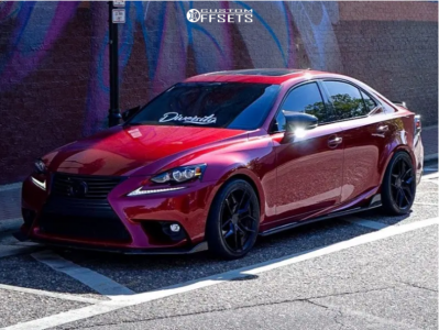 2015 Lexus IS250 with 18x8.5 20 TSW Silvano and 255/35R18 Nitto Nt555 ...