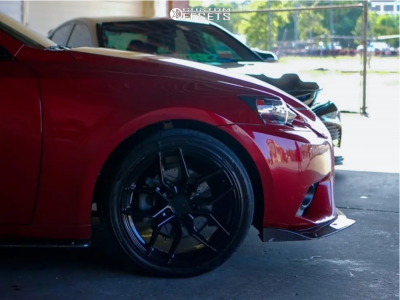 2015 Lexus IS250 with 18x8.5 20 TSW Silvano and 255/35R18 Nitto Nt555 ...