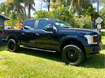 2019 Ford F-150 with 20x9 0 XD Grenade and 33/12.5R20 Nitto Mud ...