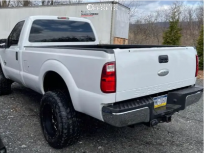 2012 Ford F-350 Super Duty with 20x10 -25 Vision 361 and 35/12.5R20 ...