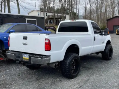 2012 Ford F-350 Super Duty with 20x10 -25 Vision 361 and 35/12.5R20 ...