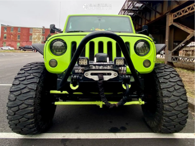 2012 Jeep Wrangler with 18x9 -12 Mamba M27 and 37/13.5R18 Atturo Trail ...
