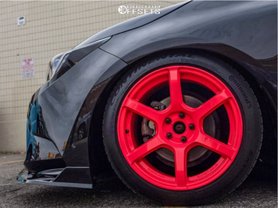 2020 Toyota Corolla with 17x9 35 Gram Lights 57dr and 225/45R17 ...