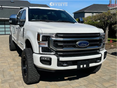 2021 Ford F-250 Super Duty with 20x10 -18 Fuel Ignite and 35/12.5R20 ...