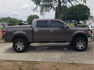 2011 Ford F-150 with 20x12 -51 Vision Razor and 35/12.5R20 Landspider ...