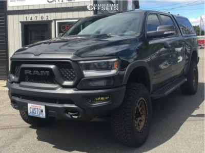 2021 Ram 1500 with 18x9 -12 Method 305 and 35/12.5R18 BFGoodrich All ...