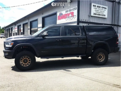 2021 Ram 1500 with 18x9 -12 Method 305 and 35/12.5R18 BFGoodrich All ...