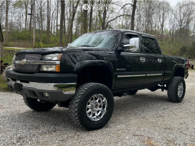 2004 Chevrolet Silverado 2500 HD with 18x9 -12 XD Xd779 and 35/12.5R18 ...