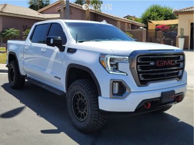 2021 GMC Sierra 1500 with 18x9 0 Method 305 NV and 295/70R18 Mickey ...