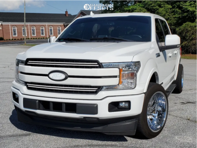 2018 Ford F-150 with 20x12 -45 Tuff T2a and 295/45R20 Toyo Tires Proxes ...