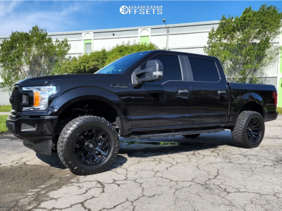 2020 Ford F-150 with 20x10 -18 Fuel Blitz and 305/55R20 AMP Terrain ...