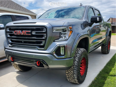 2021 GMC Sierra 1500 with 20x10 -18 Fuel Covert and 35/12.5R20 Nitto ...
