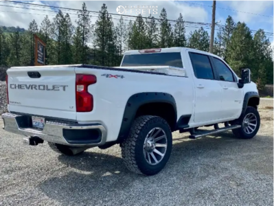 2021 Chevrolet Silverado 2500 HD with 20x10 -18 Fuel Contra and 35/12 ...