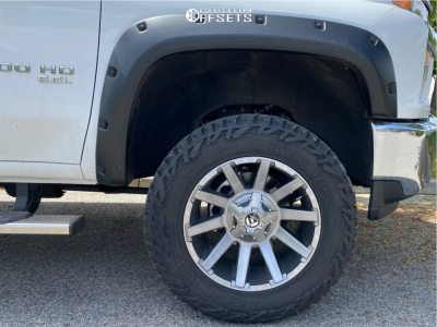 2021 Chevrolet Silverado 2500 HD with 20x10 -18 Fuel Contra and 35/12 ...