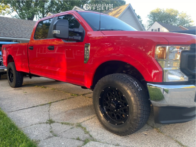 2022 Ford F-250 Super Duty with 20x9 12 Vision Rocker and 295/65R20 ...