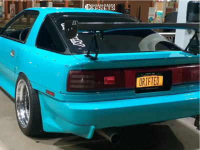 1990 Toyota Supra with 18x10 30 Forgestar M14 and 265/35R18 Nitto Nt555 ...