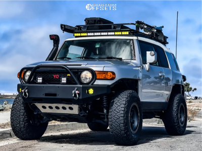 2008 Toyota FJ Cruiser with 17x9 0 Falcon Off-Road T1 and 285/75R17 ...