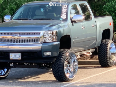 2008 Chevrolet Silverado 1500 with 26x14 -81 ARKON OFF-ROAD Caesar and ...