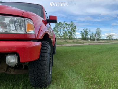 2007 Ford Ranger with 15x10 -44 Pro Comp 52 and 31/10.5R15 Cooper ...