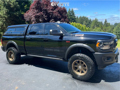 2021 Ram 2500 with 20x10 -18 Anthem Off-Road Rogue and 33/12.5R20 Nitto ...