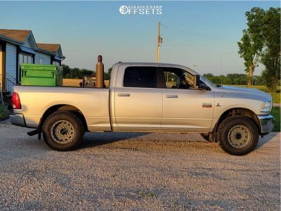 2012 Ram 2500 with 18x9.5 -18 Vision Tactical and 285/75R18 Kenda ...